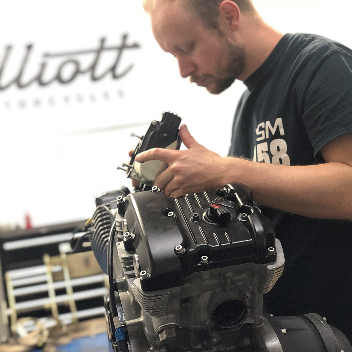 Race Engine Development - Elliott Motorcycles